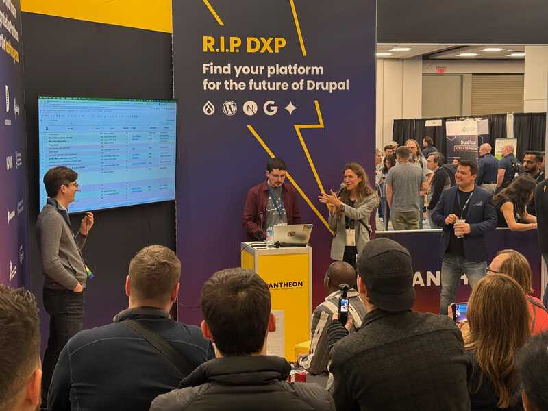 Evolving Web Named Pantheon Partner of the Year at DrupalCon Atlanta